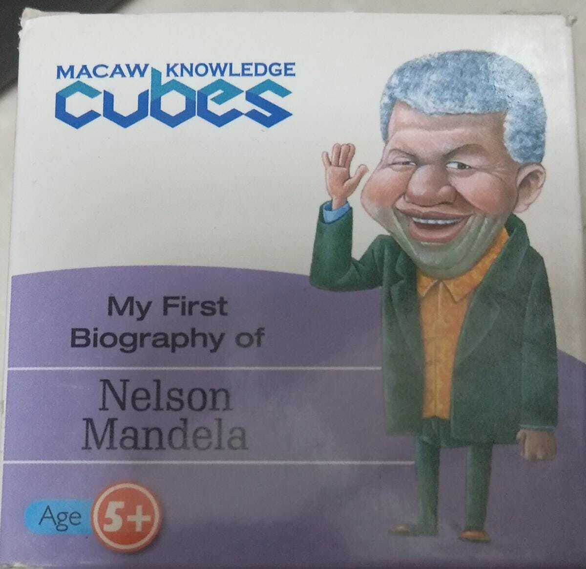 Macaw Knowledge Cubes : My First Biography of Nelson Mandela | Tamil ...
